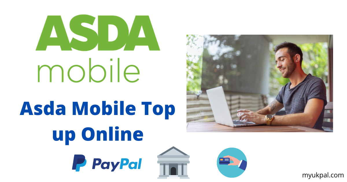 Asda Mobile Top Up Online - Buy Code From £5 - PayPal