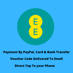 EE Top Up Online - Buy From £5 - PayPal, Card & Bank Transfer