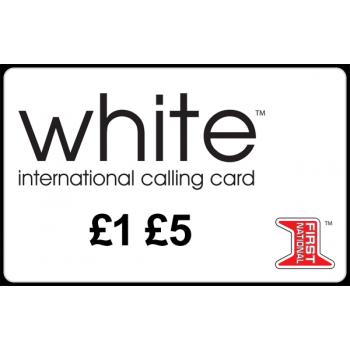 Buy White International Calling Card Pin - 2 Options PayPal