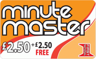 Buy £2.50 Minute Master Calling Card - PayPal - Pin To Email